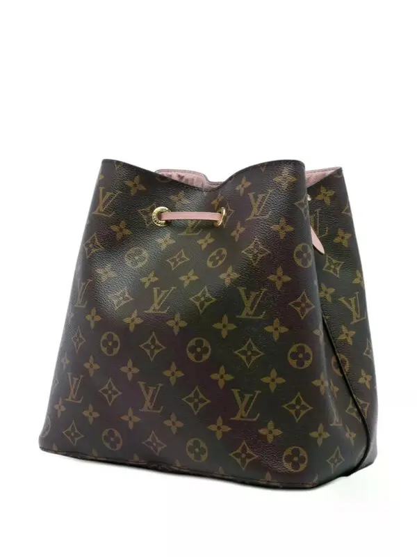 LOUIS VUITTON 2017 Monogram Neonoe Mm Bucket Bag