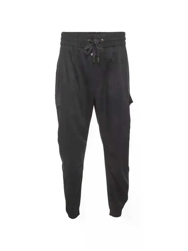 Dolce & Gabbana Gabardine Cargo Track Pants
