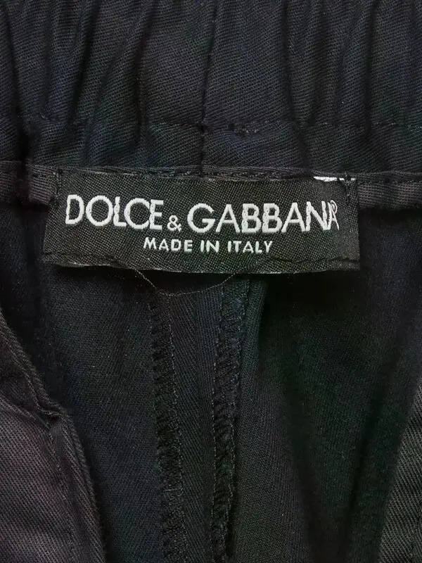 Dolce & Gabbana Gabardine Cargo Track Pants