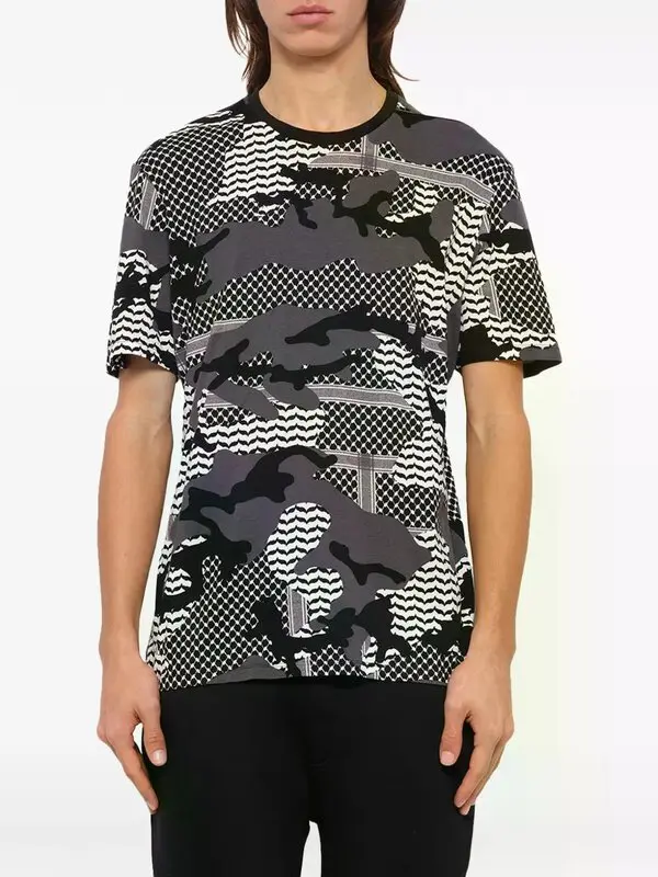 Neil Barrett Camouflage-print T-shirt