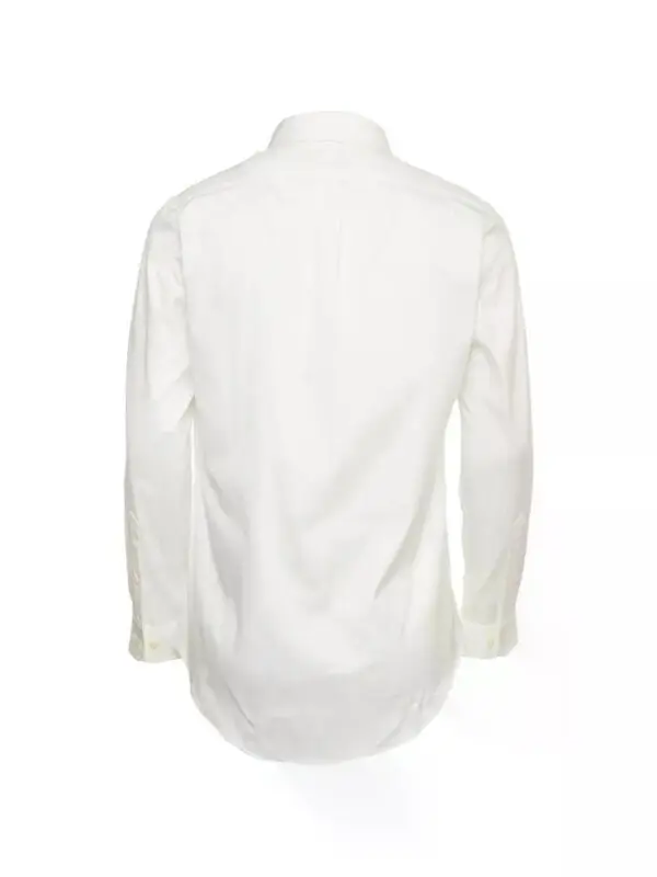 Ralph Lauren Logo Embroidered Shirt - White