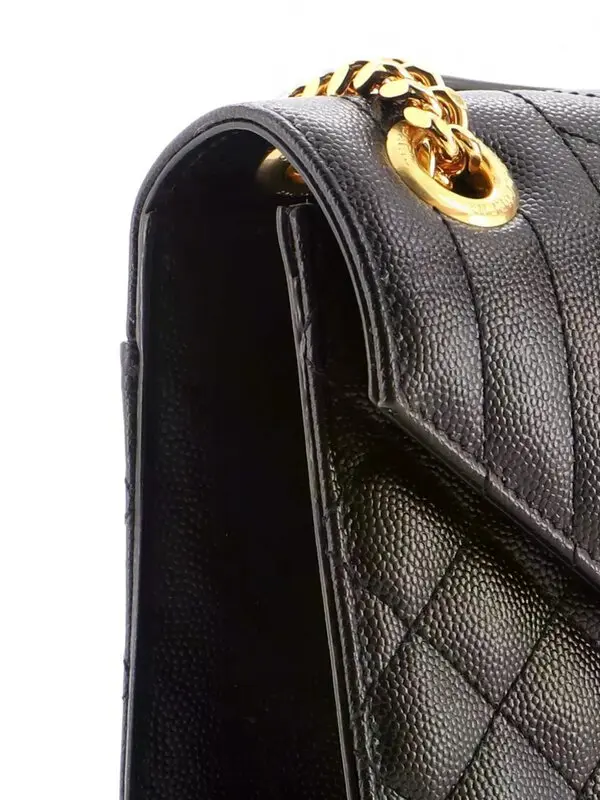 Saint Laurent Classic Monogram Envelope Satchel Shoulder Bag
