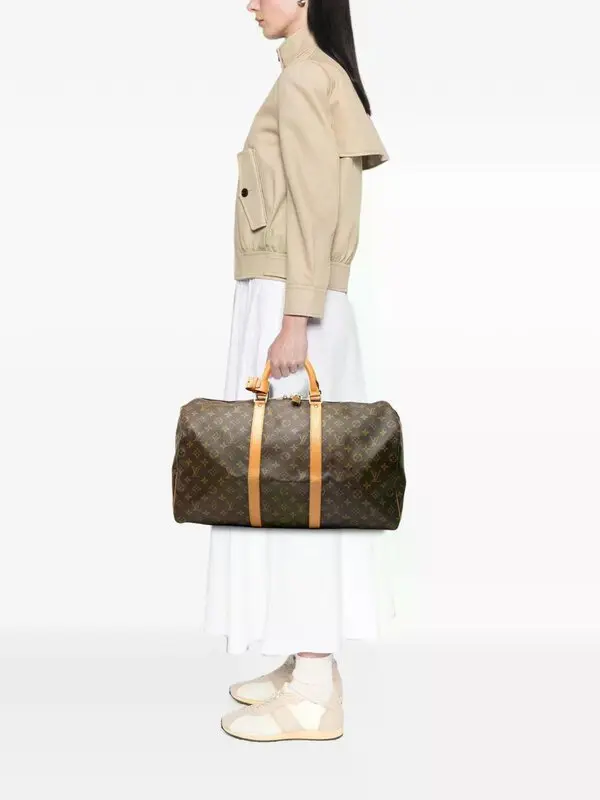 LOUIS VUITTON 1995 Monogram Keepall 50 Travel Bag