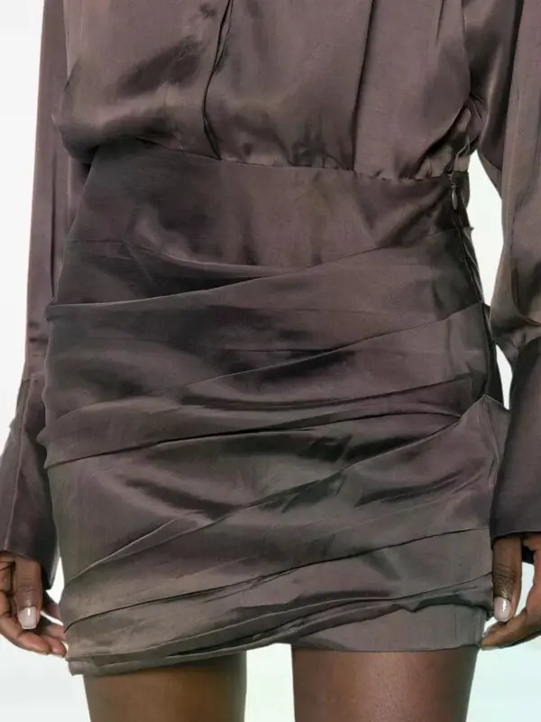 Andamane Andrea Ruched Mini Dress