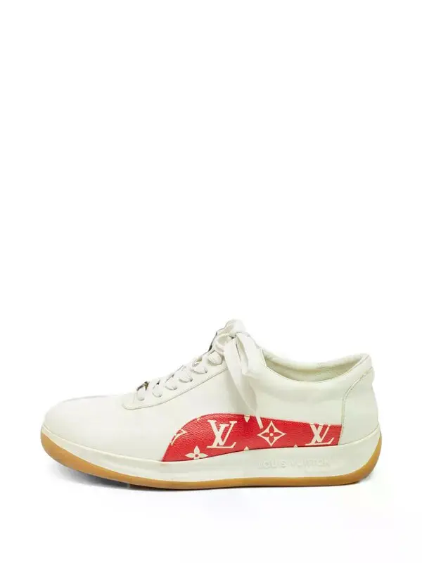 LOUIS VUITTON Monogram Lace-up Sneakers