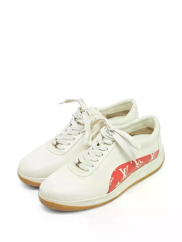 LOUIS VUITTON Monogram Lace-up Sneakers