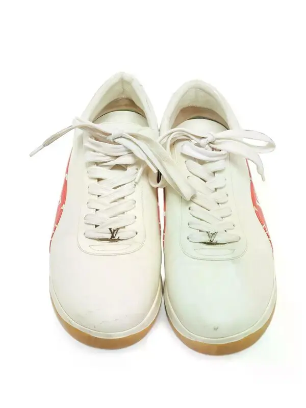 LOUIS VUITTON Monogram Lace-up Sneakers