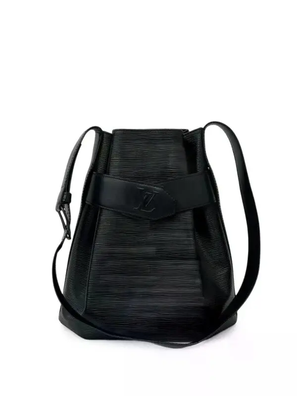 LOUIS VUITTON 1993 Epi Sac D Epaule Pm Bucket Bag - Black