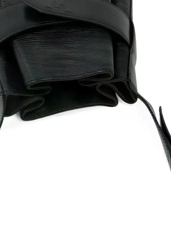 LOUIS VUITTON 1993 Epi Sac D Epaule Pm Bucket Bag - Black