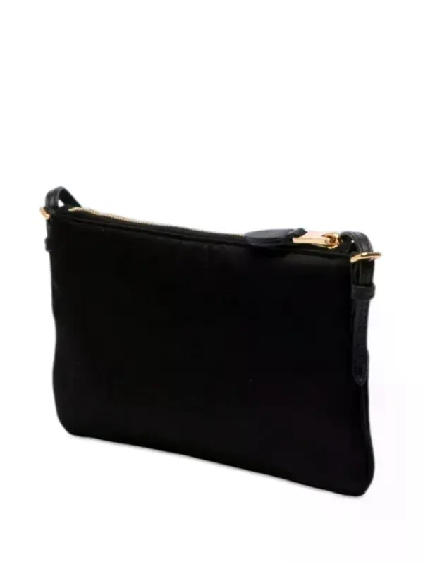 Miu Miu Crystal Embellished Satin Shoulder Bag