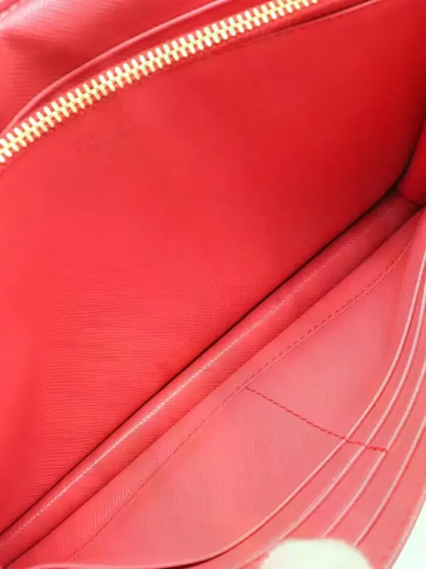 Prada 2013-2015 Saffiano Lux Wallet On Chain Crossbody Bag
