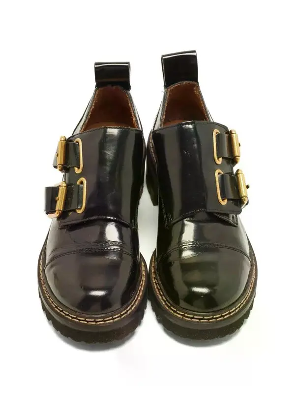 See By Chloé Double-buckle Oxford Shoes