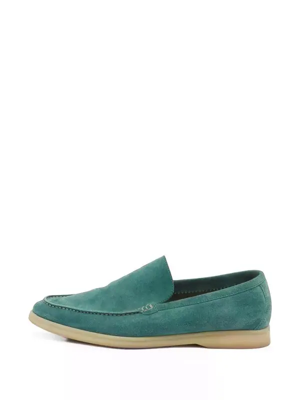 Loro Piana Summer Walk Suede Loafers