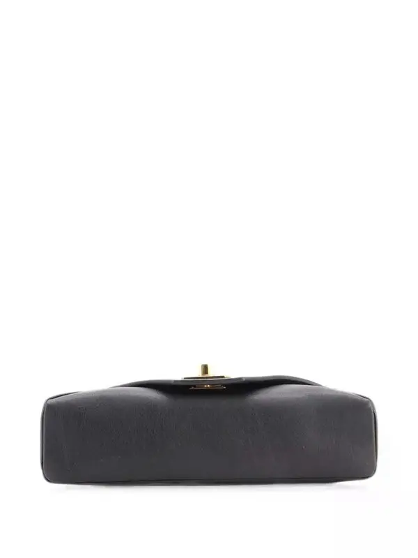 LOUIS VUITTON Love Note Chain Clutch Leather Crossbody Bag