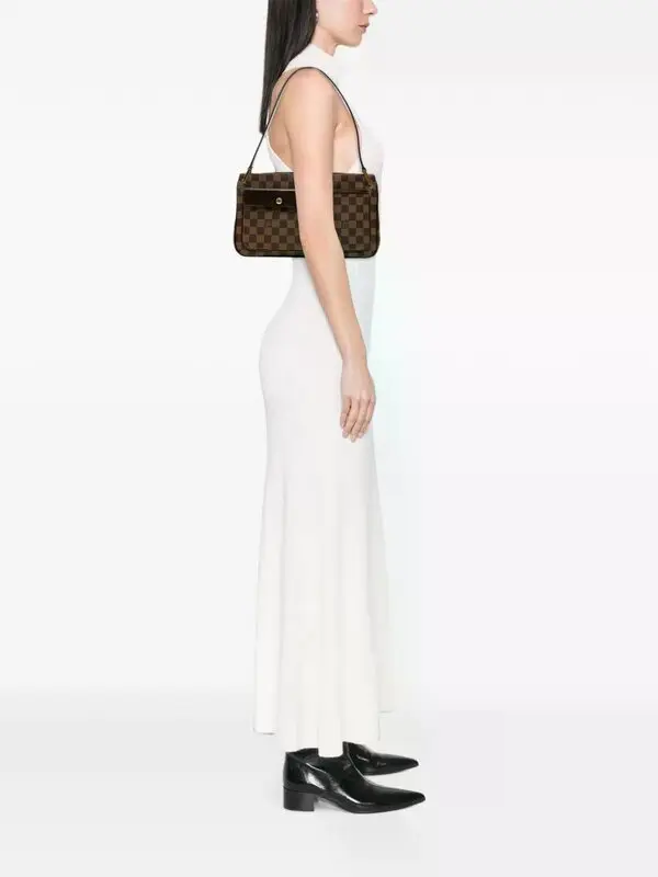 LOUIS VUITTON Damier Ebene Aubagne Shoulder Bag