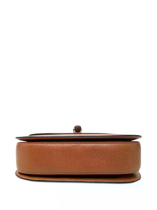 Gucci Grained Calfskin Bamboo Night Satchel
