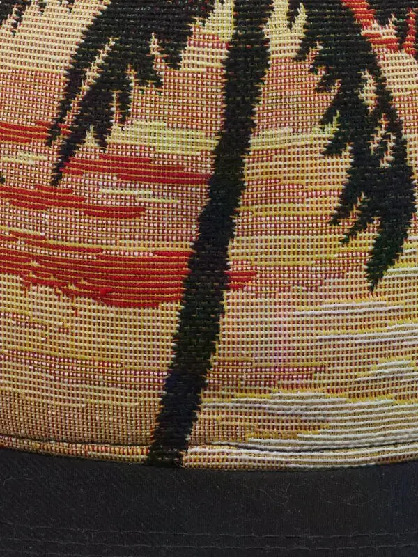 Saint Laurent Palm Tree Mesh Hat