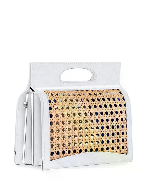 Tyler Ellis Stella Wicker Tote Bag