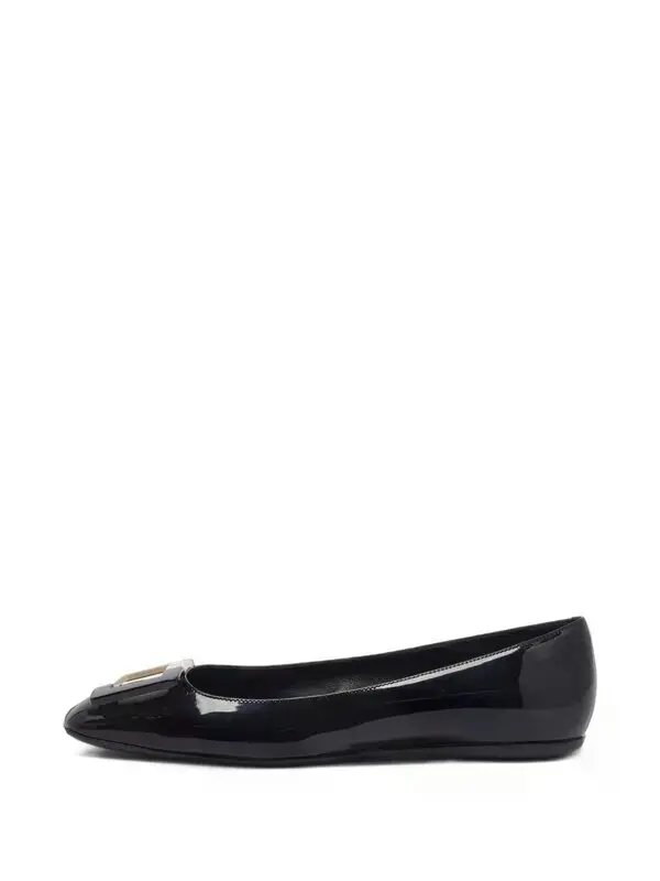 ROGER VIVIER Belle Vivier Buckle Ballet Flats