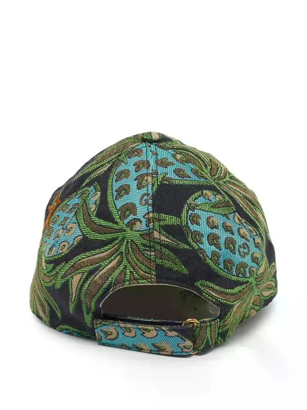 Gucci Pineapple Jacquard Baseball Cap