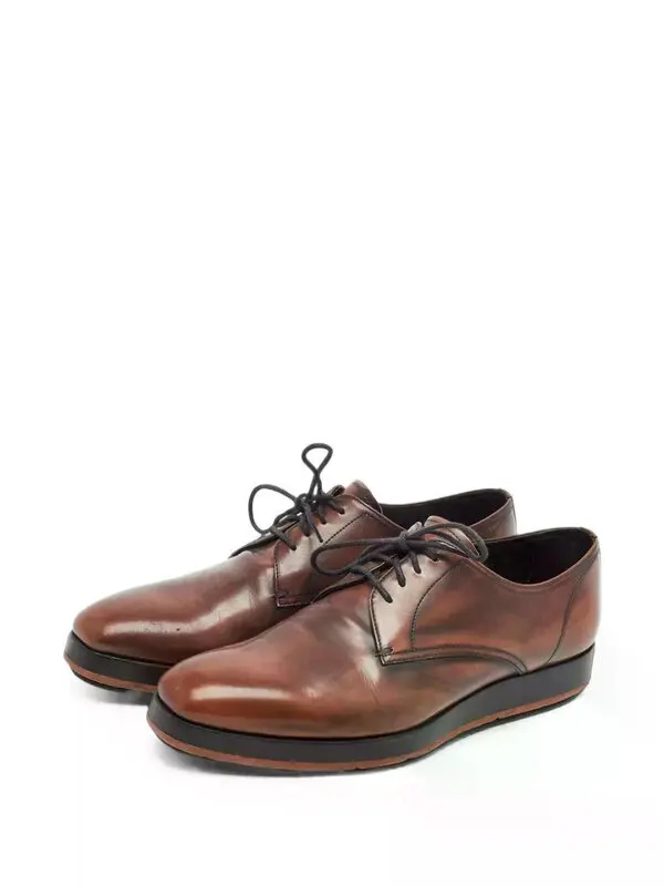Prada Almond-toe Derby Shoes