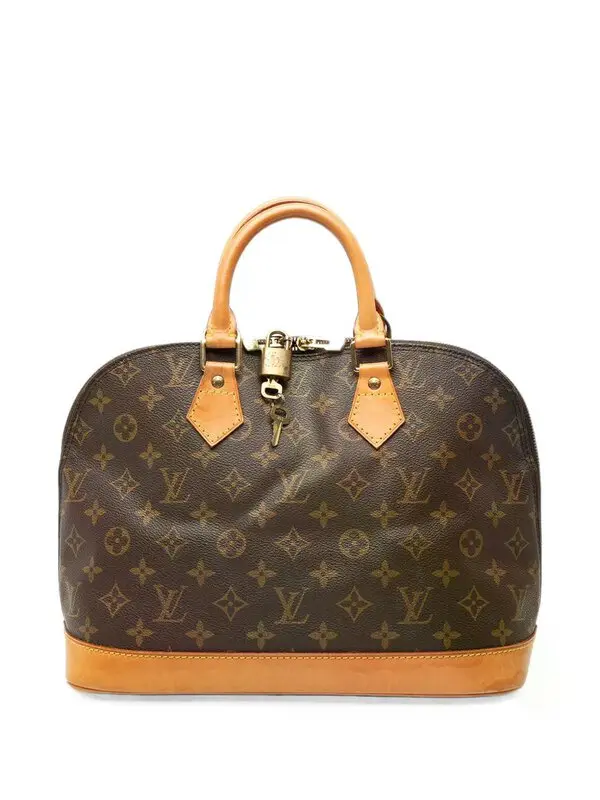 LOUIS VUITTON 1996 Monogram Alma Pm Handbag