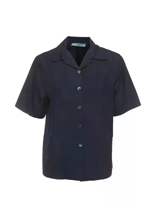 Prada Short-sleeve Button-up Shirt