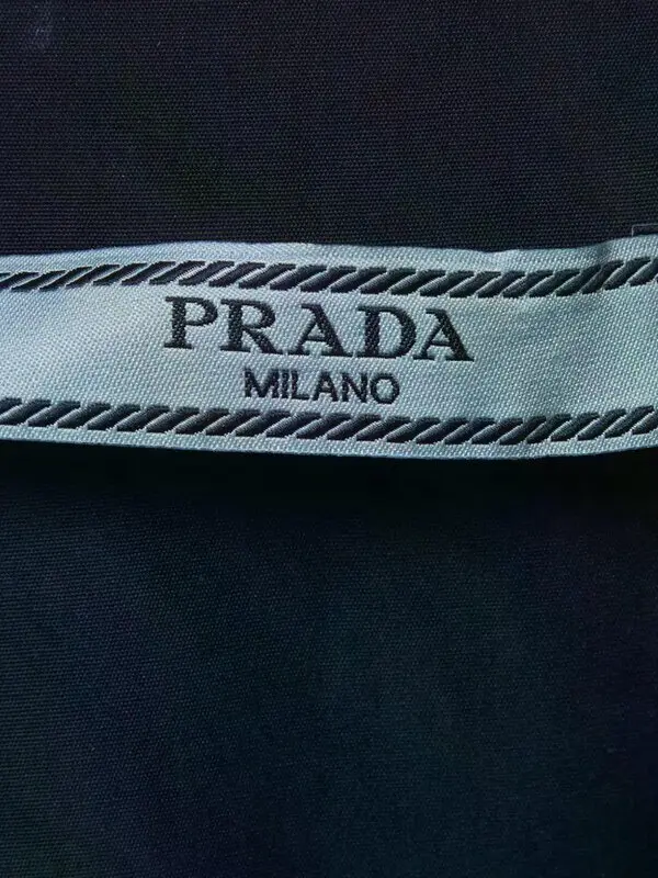 Prada Short-sleeve Button-up Shirt