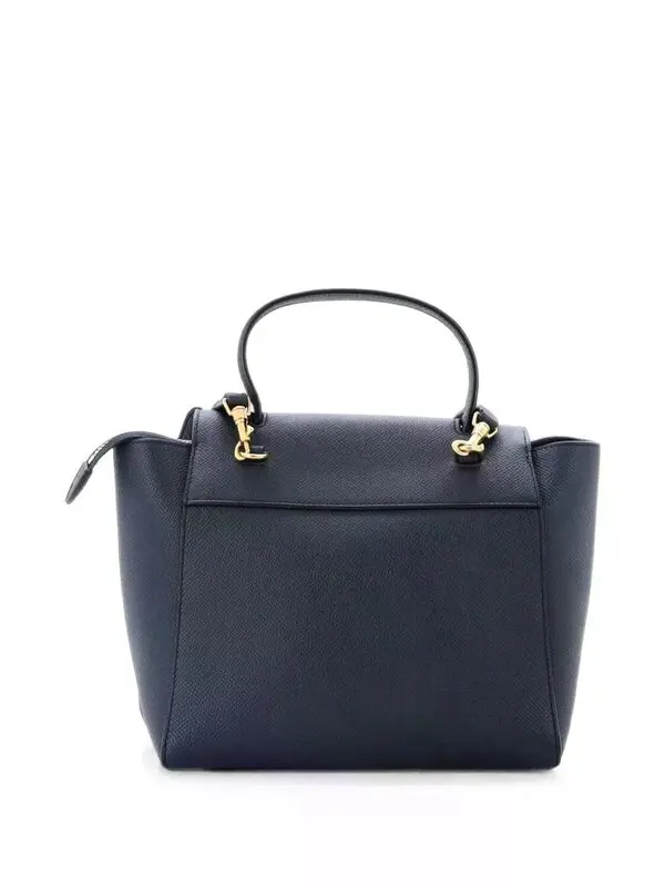Celine Belt Bag Textured Leather Nano Shoulder Bag - Blue