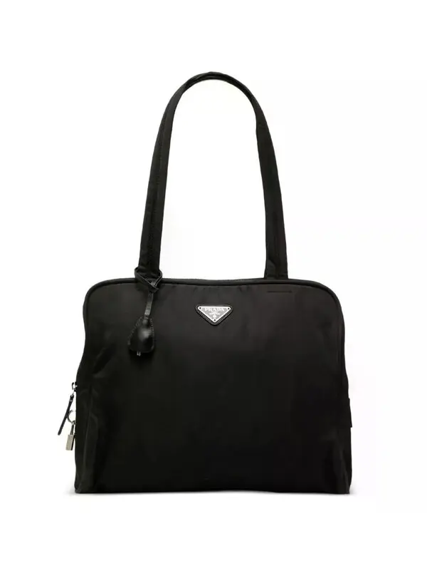 Prada Tessuto Tote Bag - Black