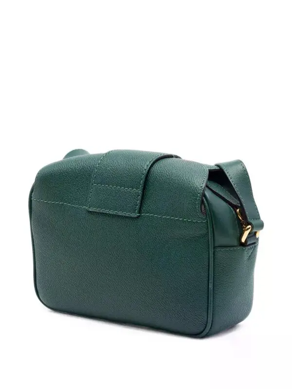 Burberry 2000-2017 Small Soft Grained Calfskin Buckle Crossbody Bag