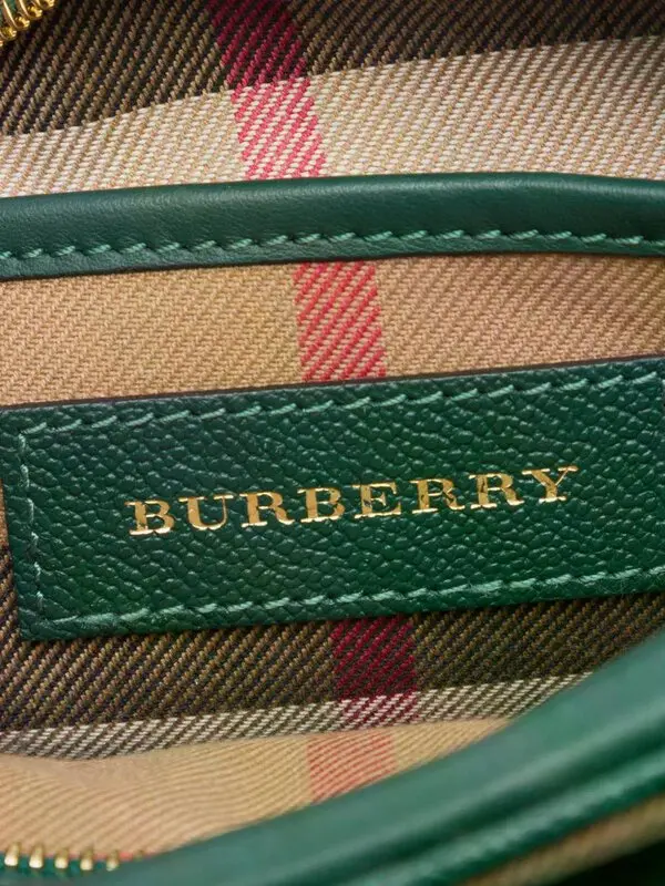 Burberry 2000-2017 Small Soft Grained Calfskin Buckle Crossbody Bag