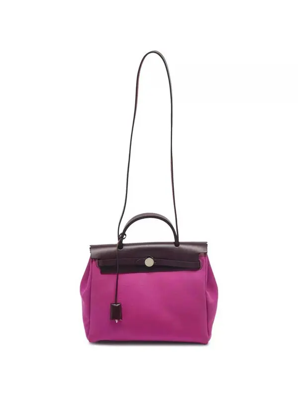 Hermès 31 Herbag Zip Tote Bag - Pink