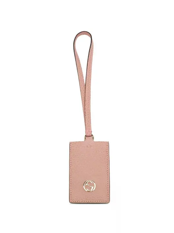 Gucci Interlocking G Luggage Tag - Pink