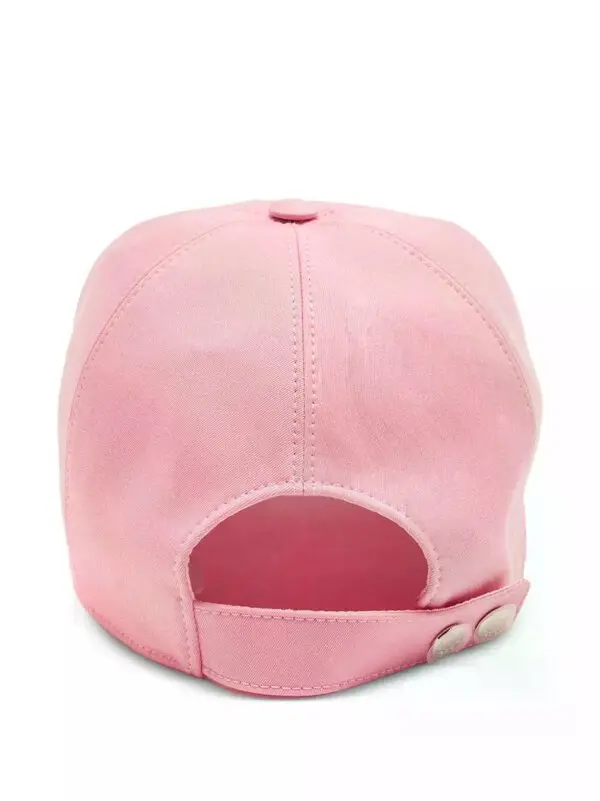 Hermès Max L'aventure Embroidered Cap - Pink