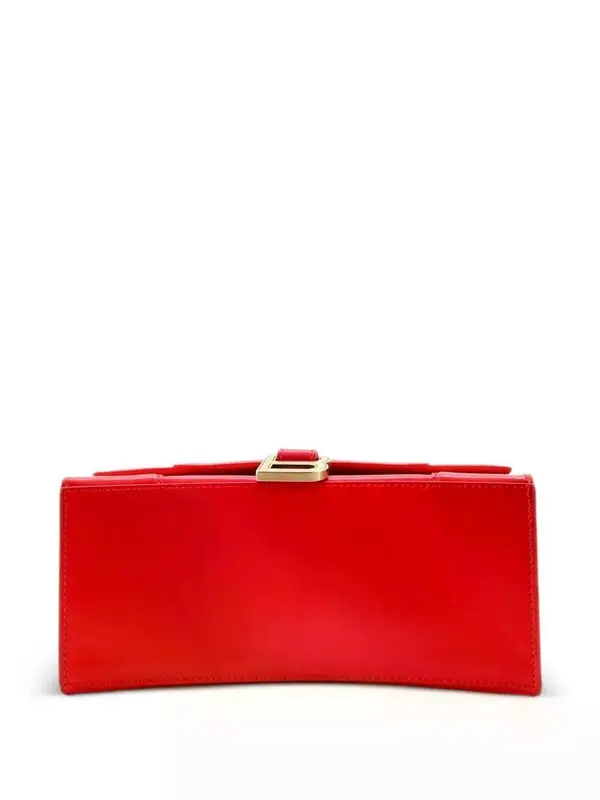 Balenciaga Hourglass Top Handle Bag Small Satchel - Red
