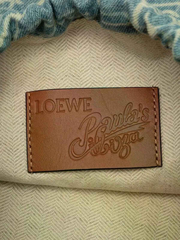 Loewe Denim Drawstring Bag