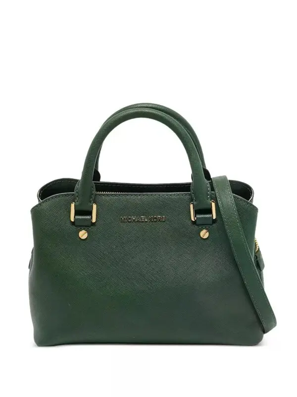 Michael Kors Savannah Saffiano Tote Bag - Green