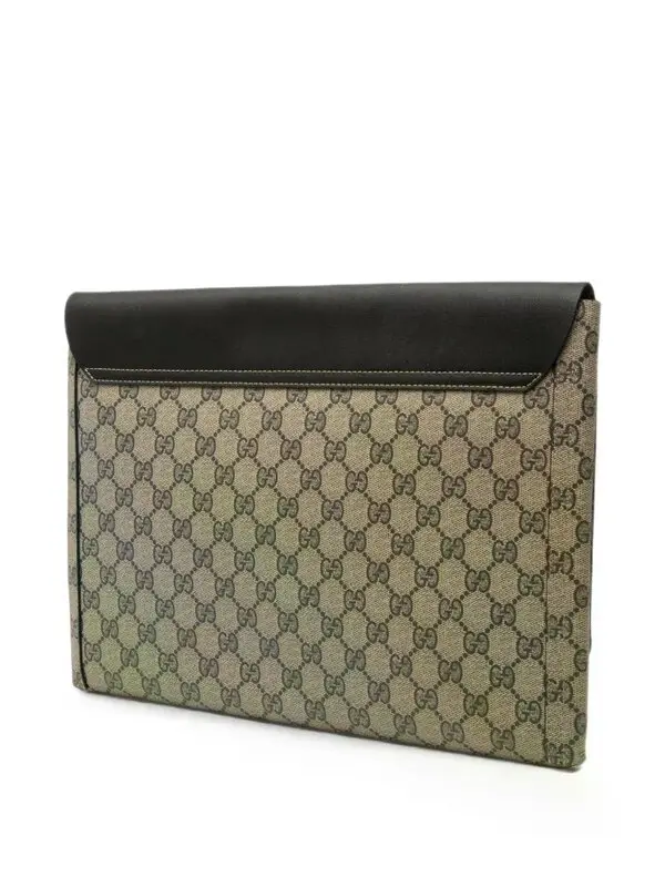 Gucci 2000-2015 Large Gg Supreme Clutch Bag
