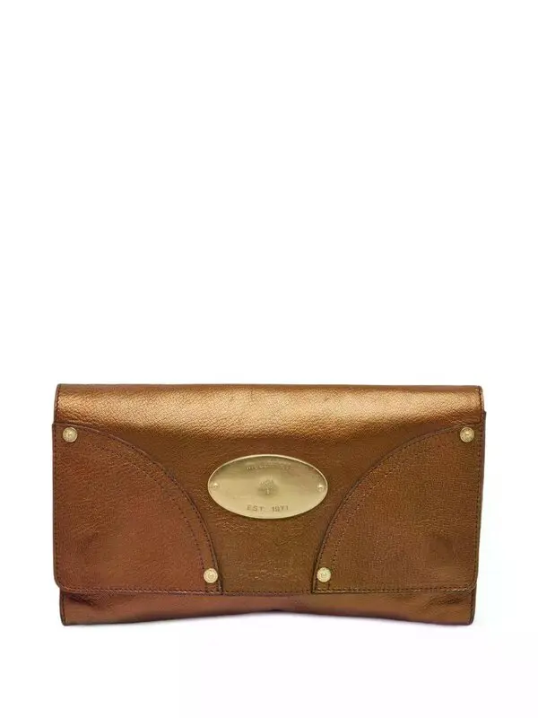 Mulberry Poppy Clutch Bag - Brown