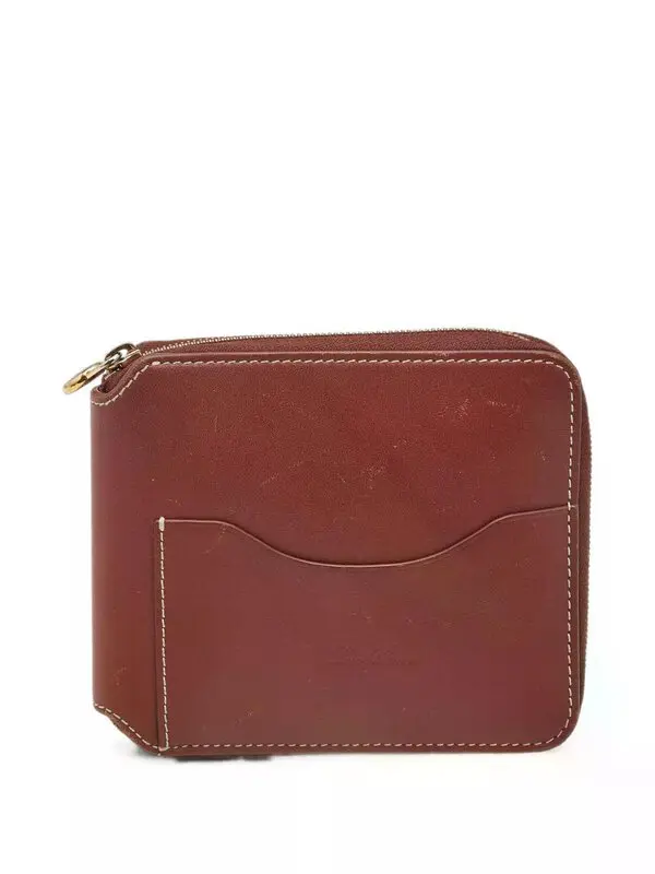 Loro Piana Zip-around Bifold Wallet