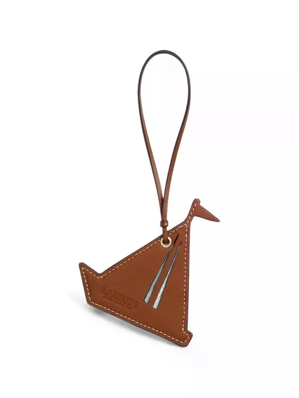 Ralph Lauren Sailboat Leather Bag Charm