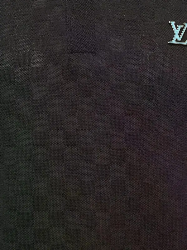 LOUIS VUITTON Damier Jacquard Polo Shirt