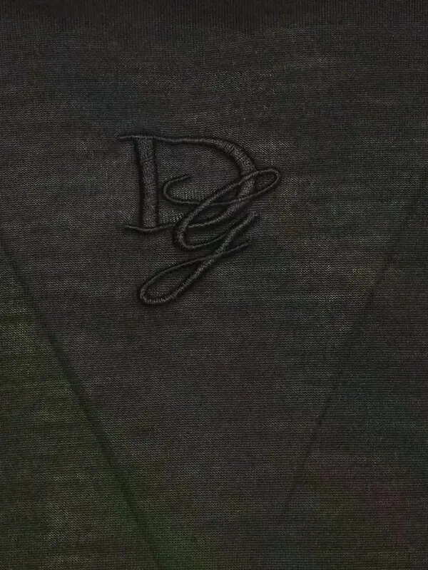 Dolce & Gabbana Logo Embroidered T-shirt