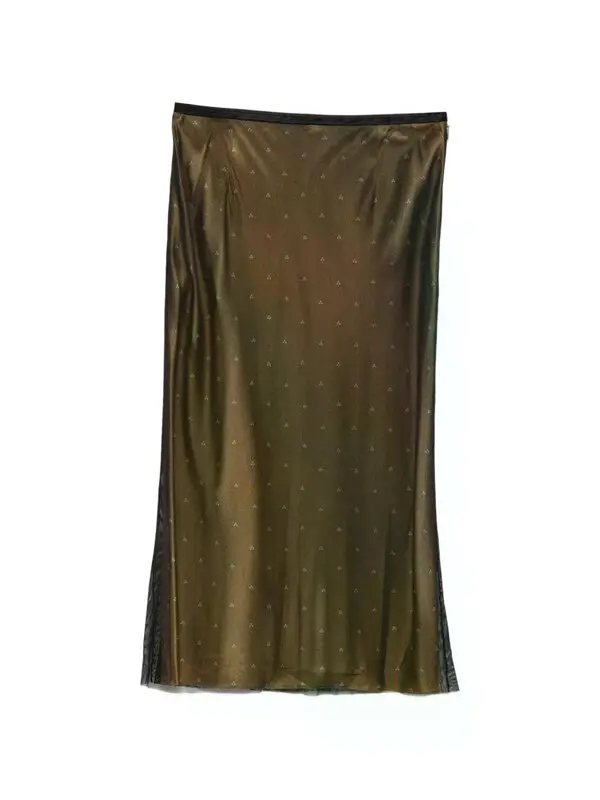 LESS Commuter Polka-dot Skirt