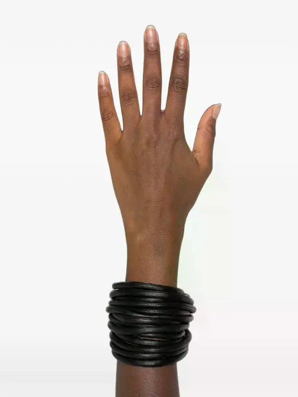 MARIA CALDERARA Multi-strand Leather Bracelet