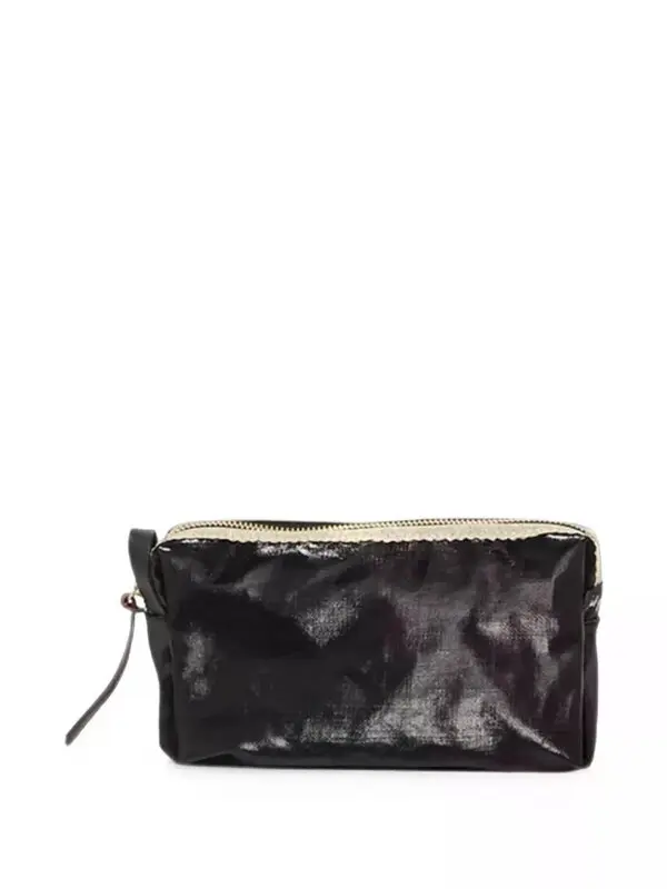 JACK GOMME Linen Zip-top Toilet Bag