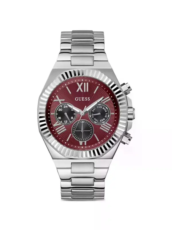 Guess Equity 44mm Watch - Red