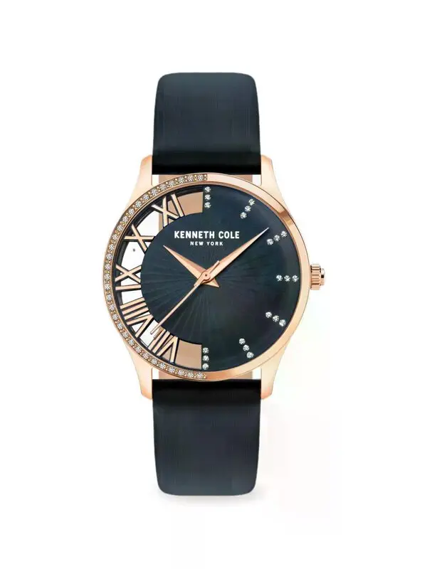 KENNETH COLE Round-face 36mm Watch