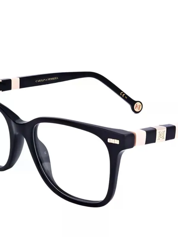 Carolina Herrera Rectangle Frame Eyeglasses